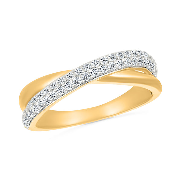 Blend Diamond Band Ring – ISHIS