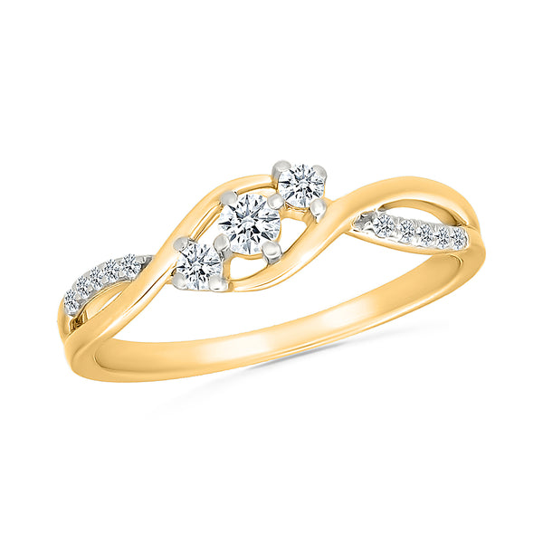 Woven Diamond Ring – ISHIS