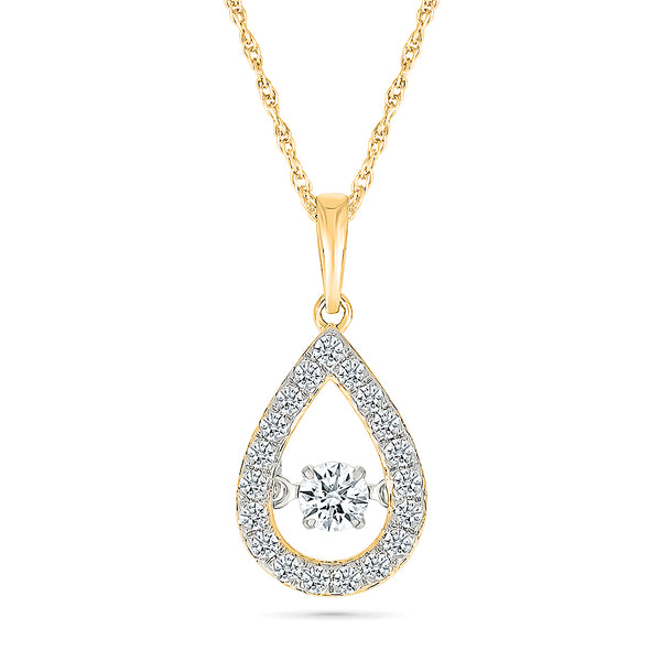 Bliss Gold & Diamond Pendant – ISHIS