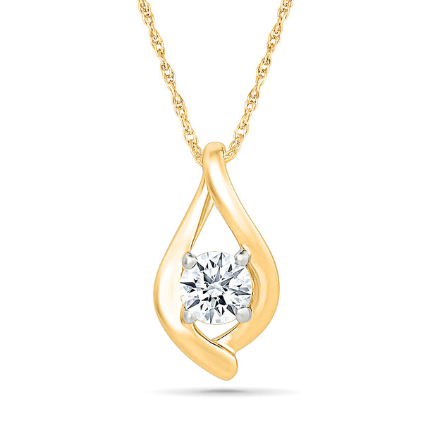 Dazzling Twinkle Diamond Pendant – ISHIS